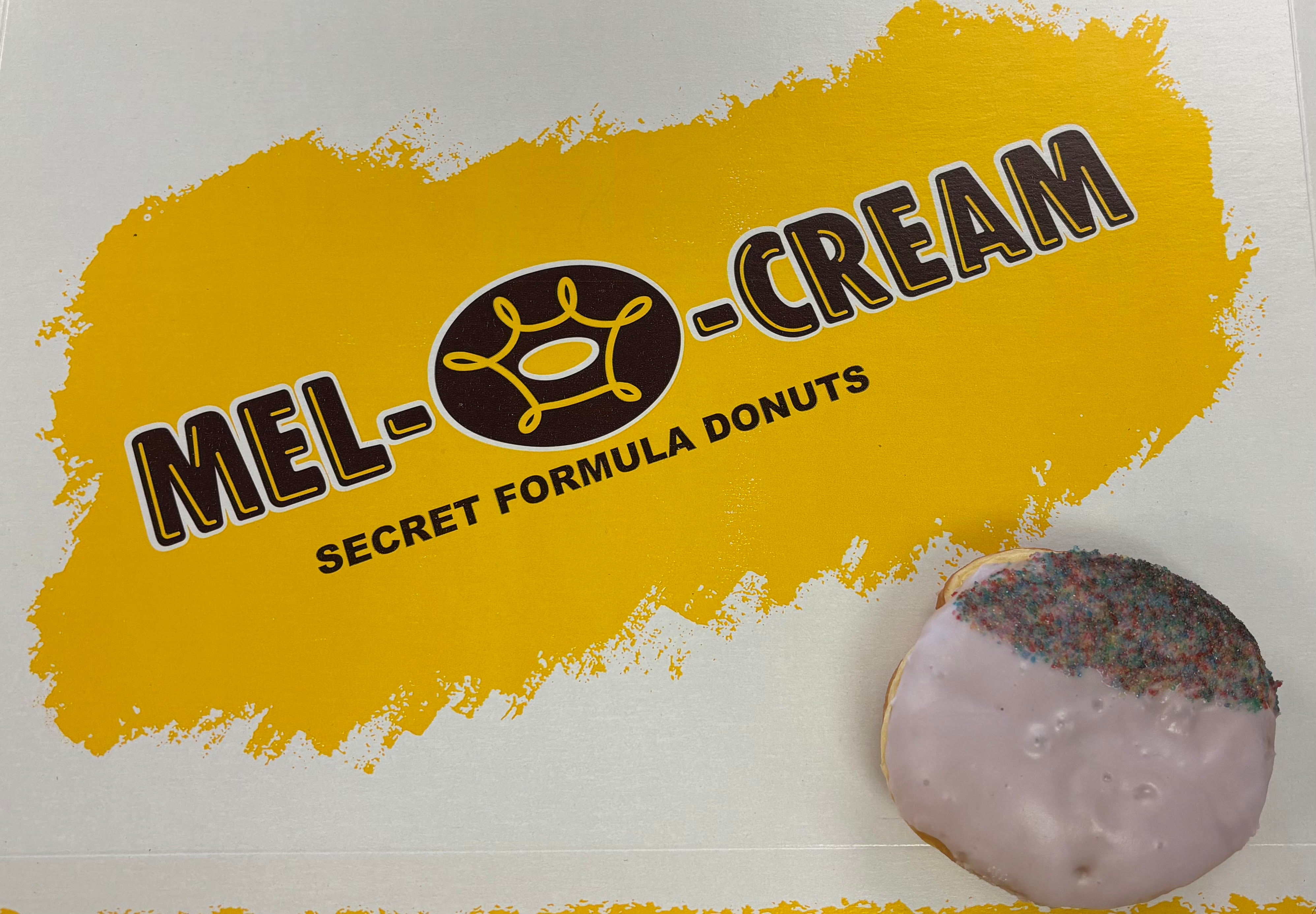 Donut of the Month: Blueberry Iced Bismark | Mel-O-Cream Donuts ...